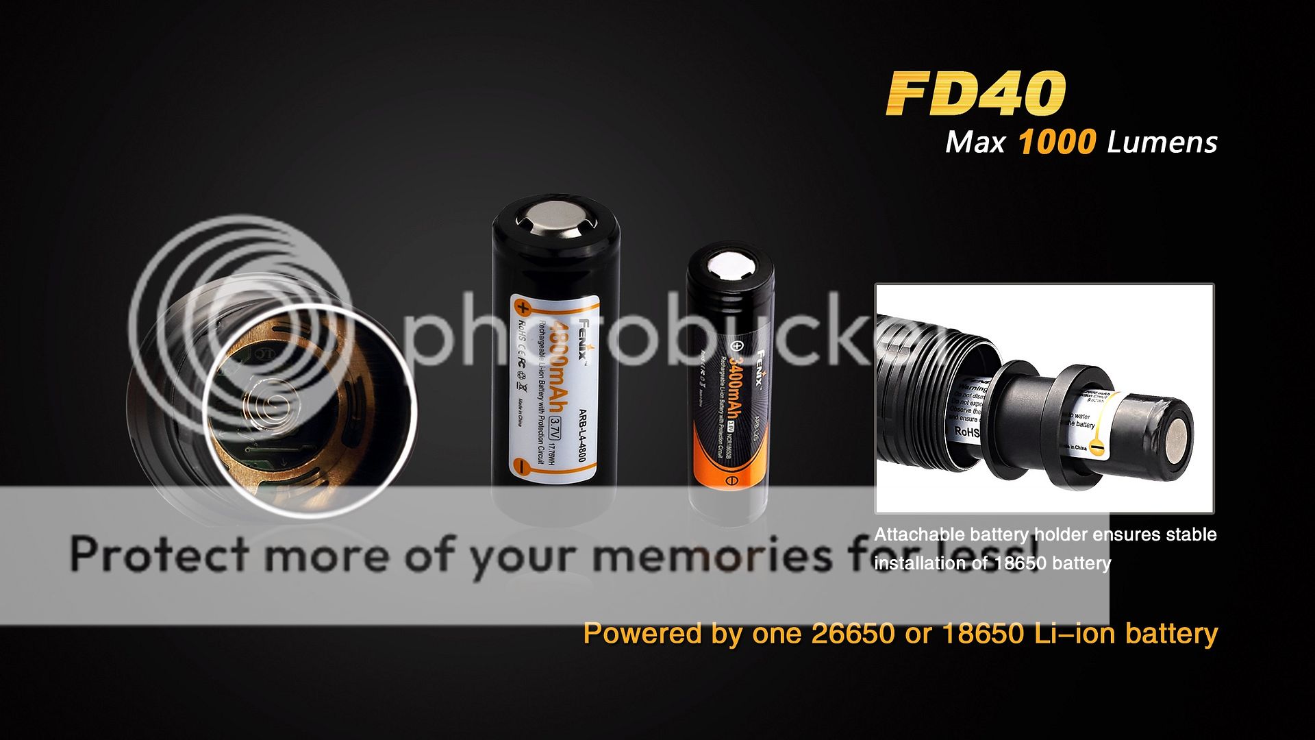 IT'S HERE!!! Finally the FD40 Adjustable Focus Beam Flashlight--And ...